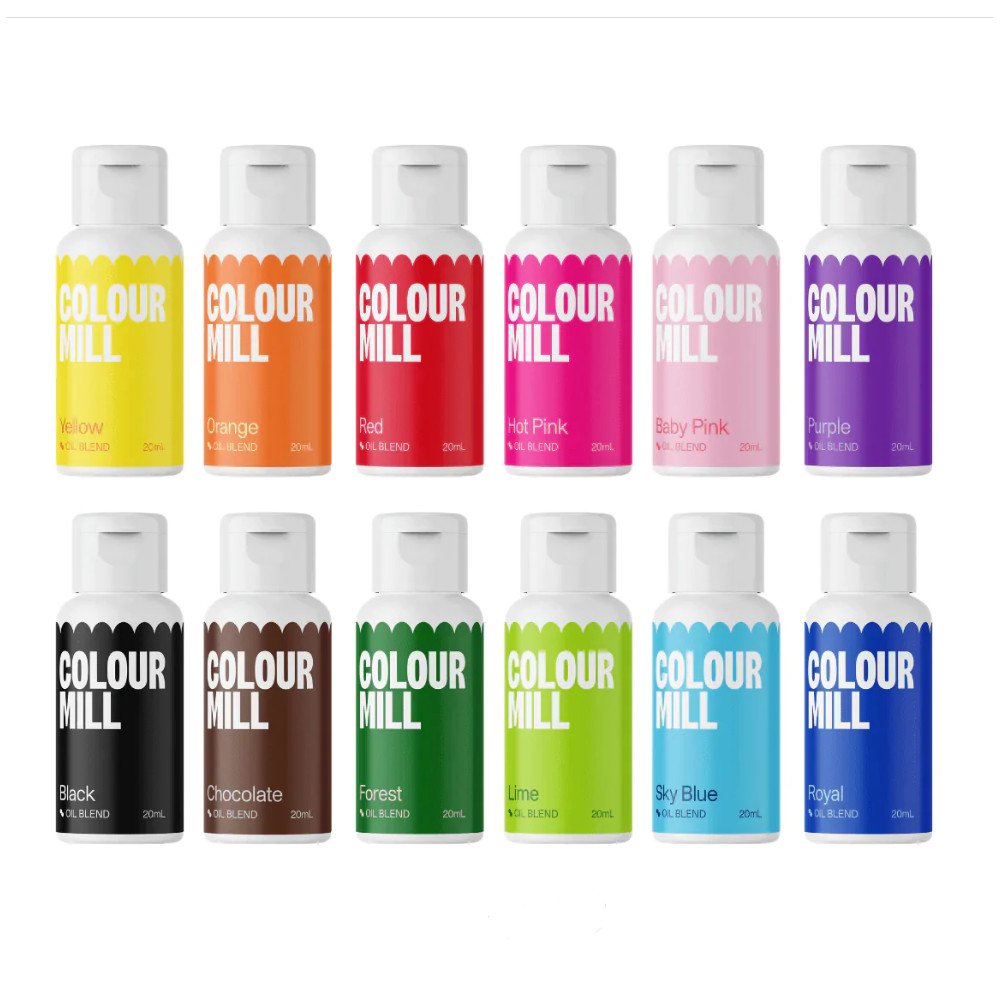 Zestaw Barwników Colour Mill Kit Starter 12x20ml